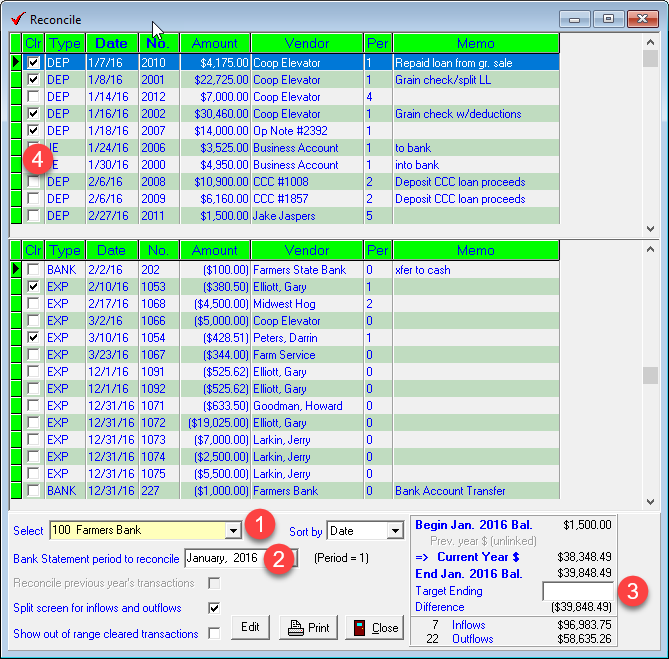 PcMars Farm Accounting Software for Windows - PcMars